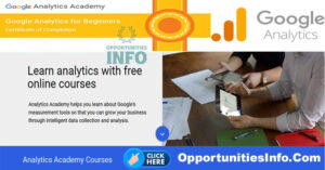 Google Analytics Academy Online Courses 2024 | Get Free Certificates