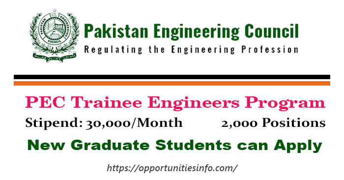 PEC Trainee Engineers Program 2023-24 | Pakistan Engineering Council ...