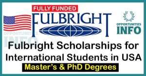 Fulbright USA Scholarships 2025-2026 [Fully Funded]