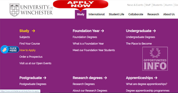 University of Winchester Scholarships in UK 2025-26 [Fully Funded] | Study Abroad in UK
